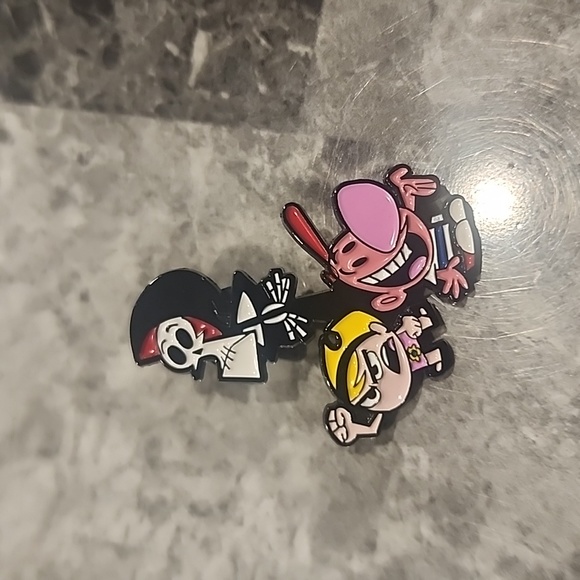 Other | Billy Mandy And Grim Enamel Pin Cartoon Network | Poshmark